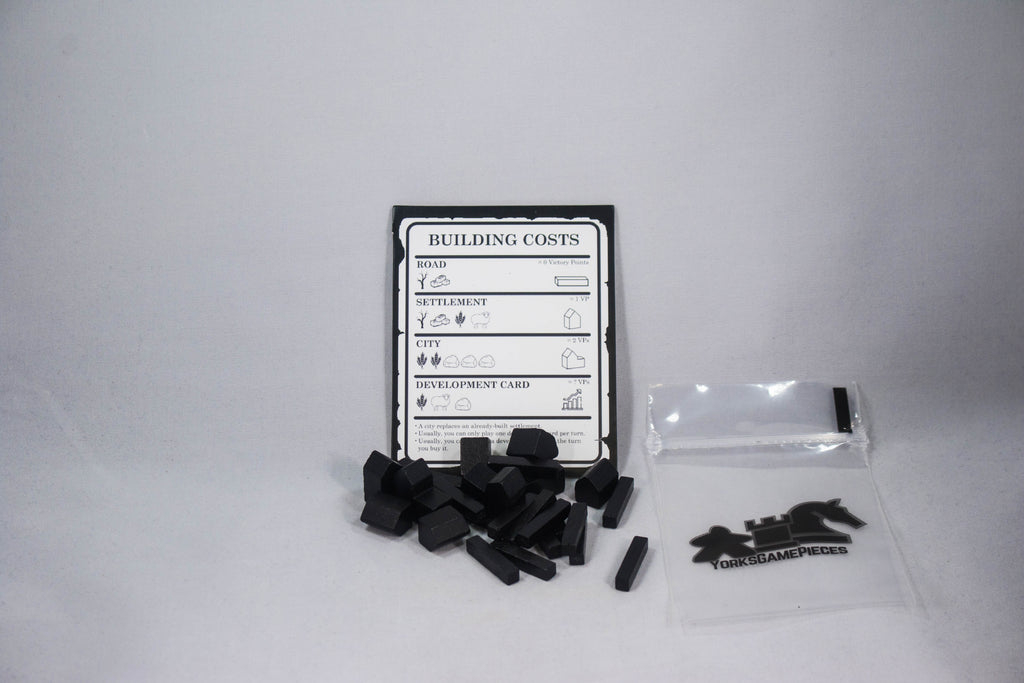 Settlers of Catan Building Cost Cards – Yorksgamepieces